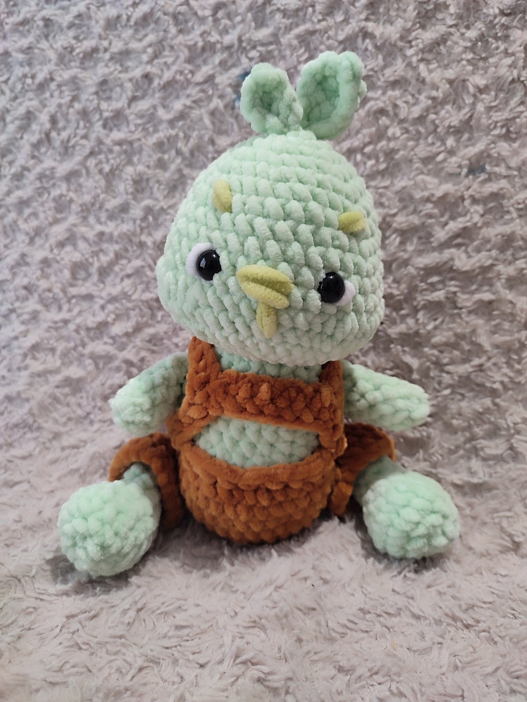 Crochet Baby Grinch Plush Toy - Etsy