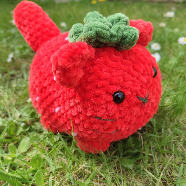 Strawberry Cat - Etsy