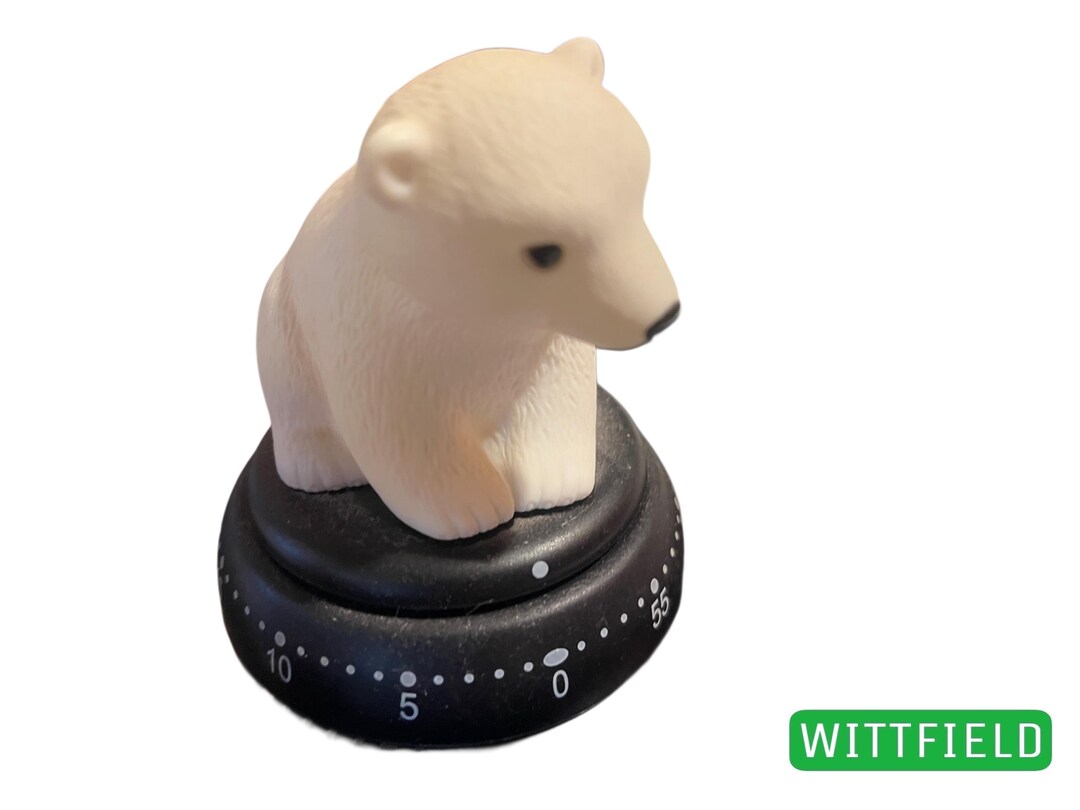 1990s Egg Timer Polar Bear Boy Mechanical Timer 60min Germany WP02 - Etsy
