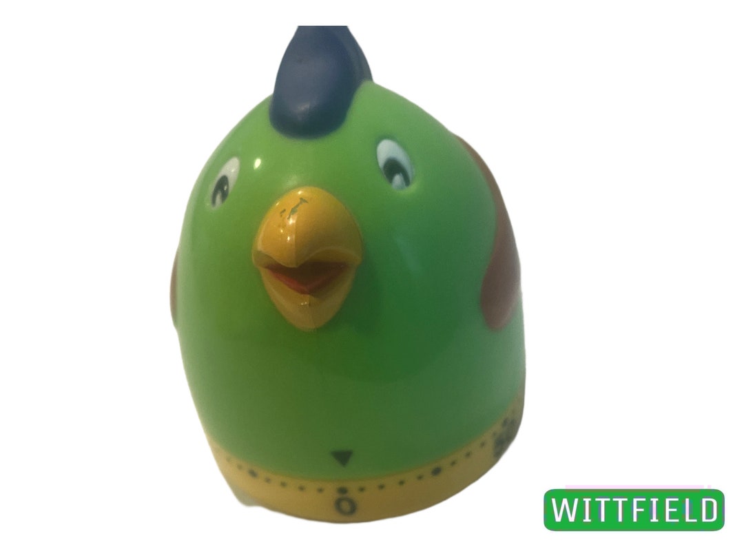 1970s Egg Timer Rooster Mechanical Alarm Timer 60min Green Germany - Etsy