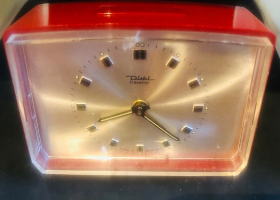 1970s Diehl Cavalier Mech. Alarm Clock Alarm Clock Stylish - Etsy Ireland