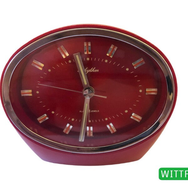 Rhythm Japan Clock - Etsy