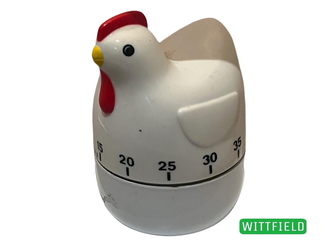 1970s Egg Timer Chicken Mechanical Alarm Timer 60min Germany WP02 - Etsy