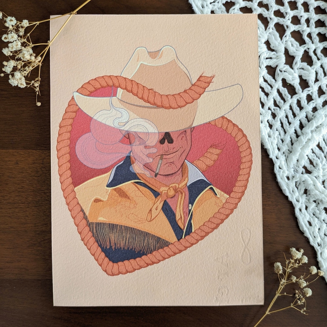 The Ghoul - Fallout TV Series Mini Print - Etsy