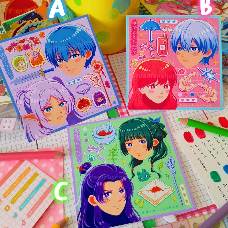 Shoujo Postcards - Etsy UK