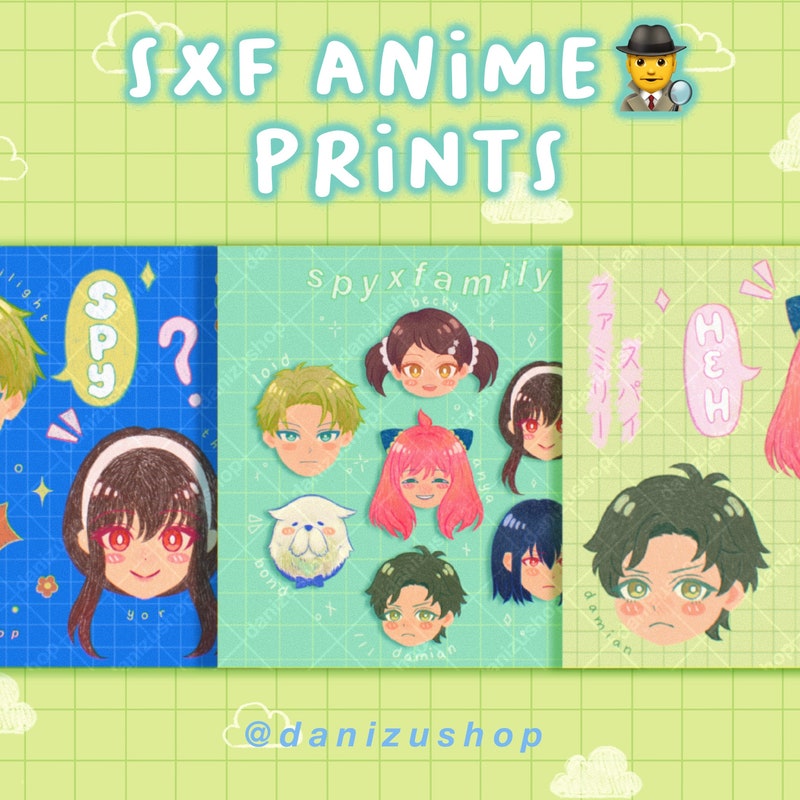Anime Prints - Etsy