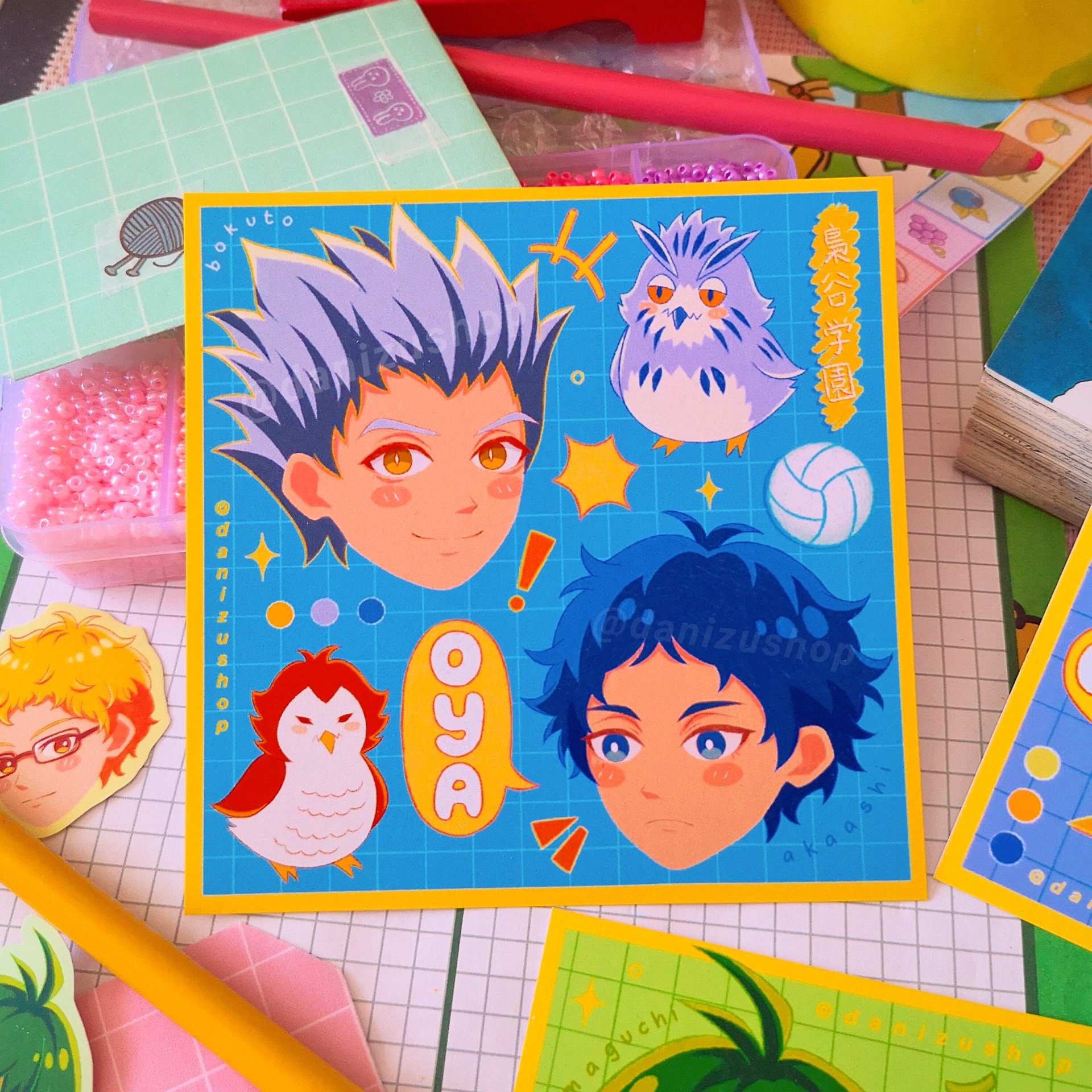 3pcs Anime Art Prints / Anime Photocards / Anime Wall Prints Room Decor ...