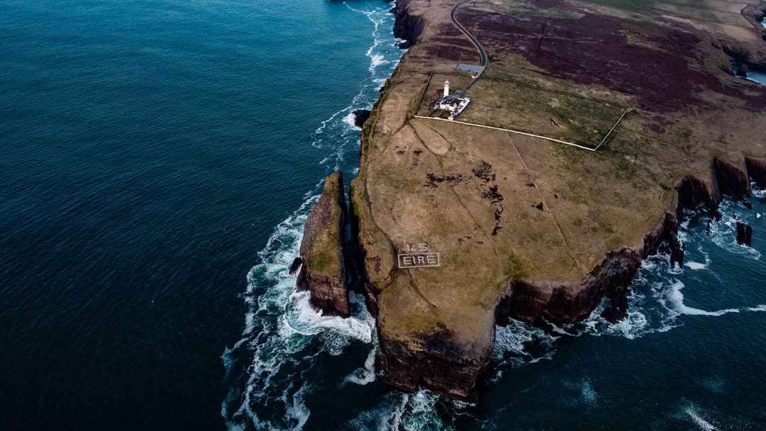 Loop Head Lighthouse EIRE 45 A3 PHOTO PRINT - Etsy