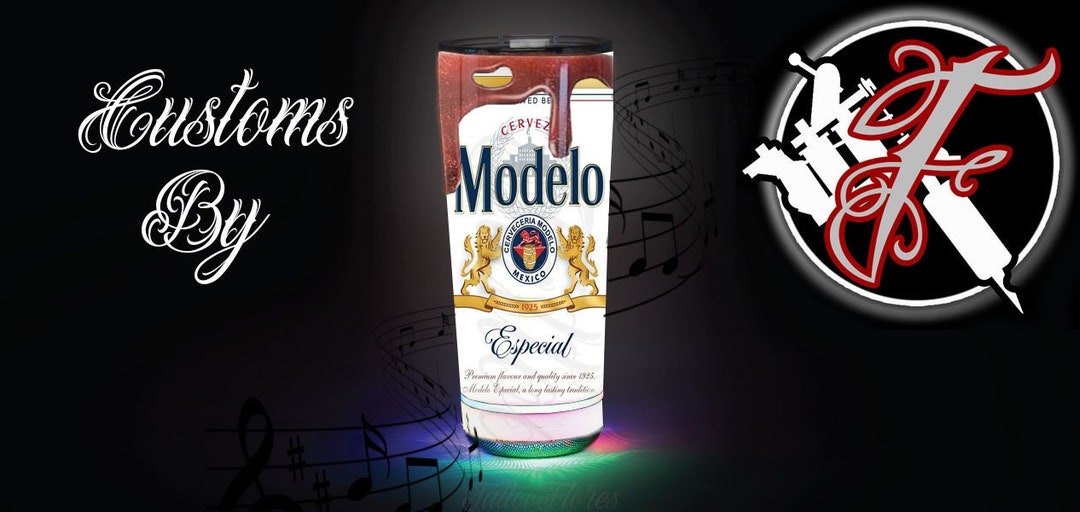 Buy Modelo Michelada Chamoy Drip Speaker Bluetooth Beer Cup Tattoo ...