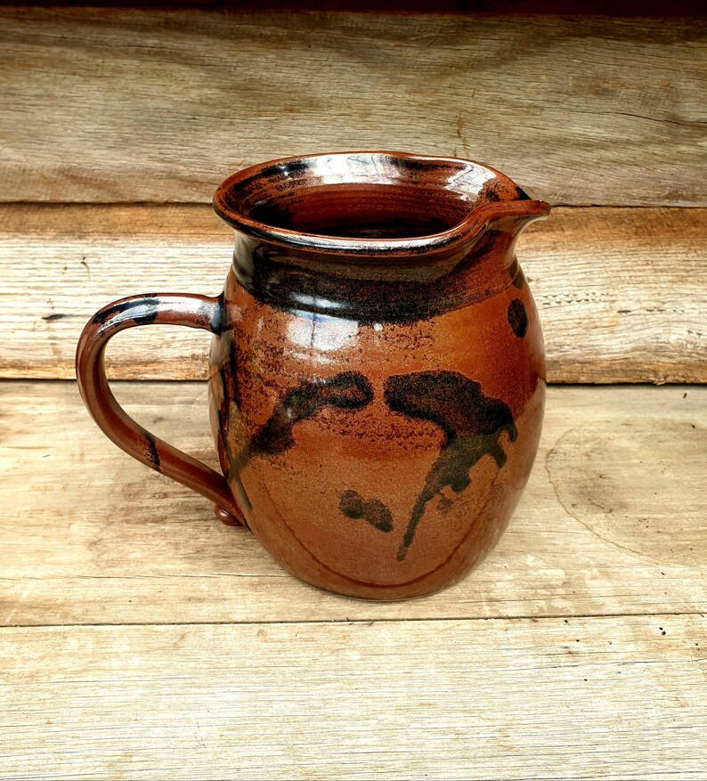 Large Vintage Jaree Pottery Jug - Etsy