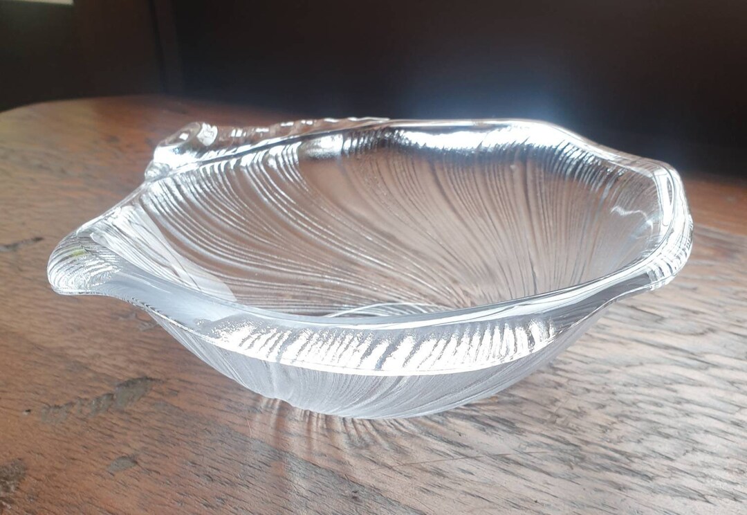 Vintage Studio Nova (mikasa) Seashell Glass Bowl - Etsy