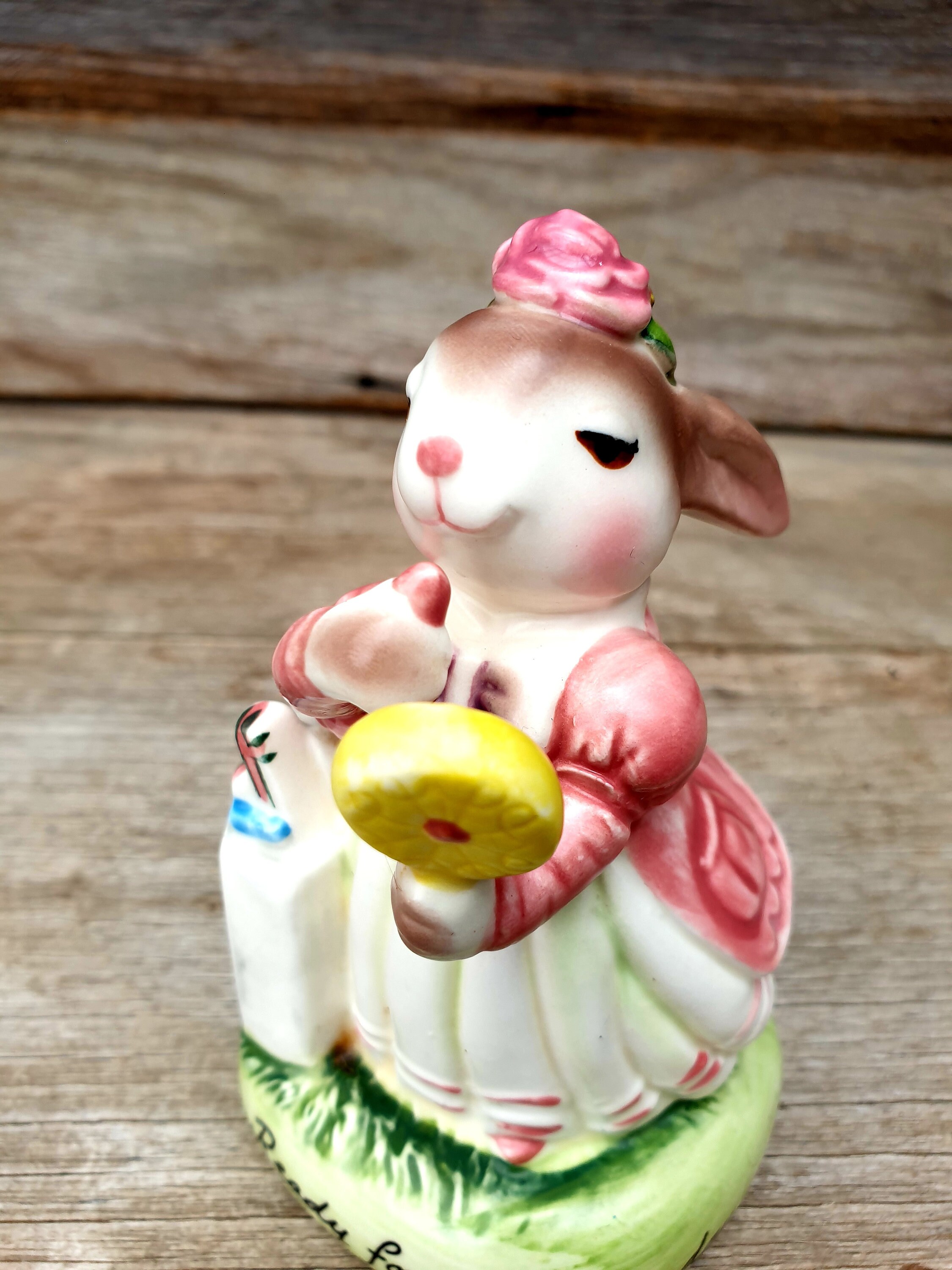 Ready for an Avon Day Vintage Bunny Figurine by Avon Precious Moments ...