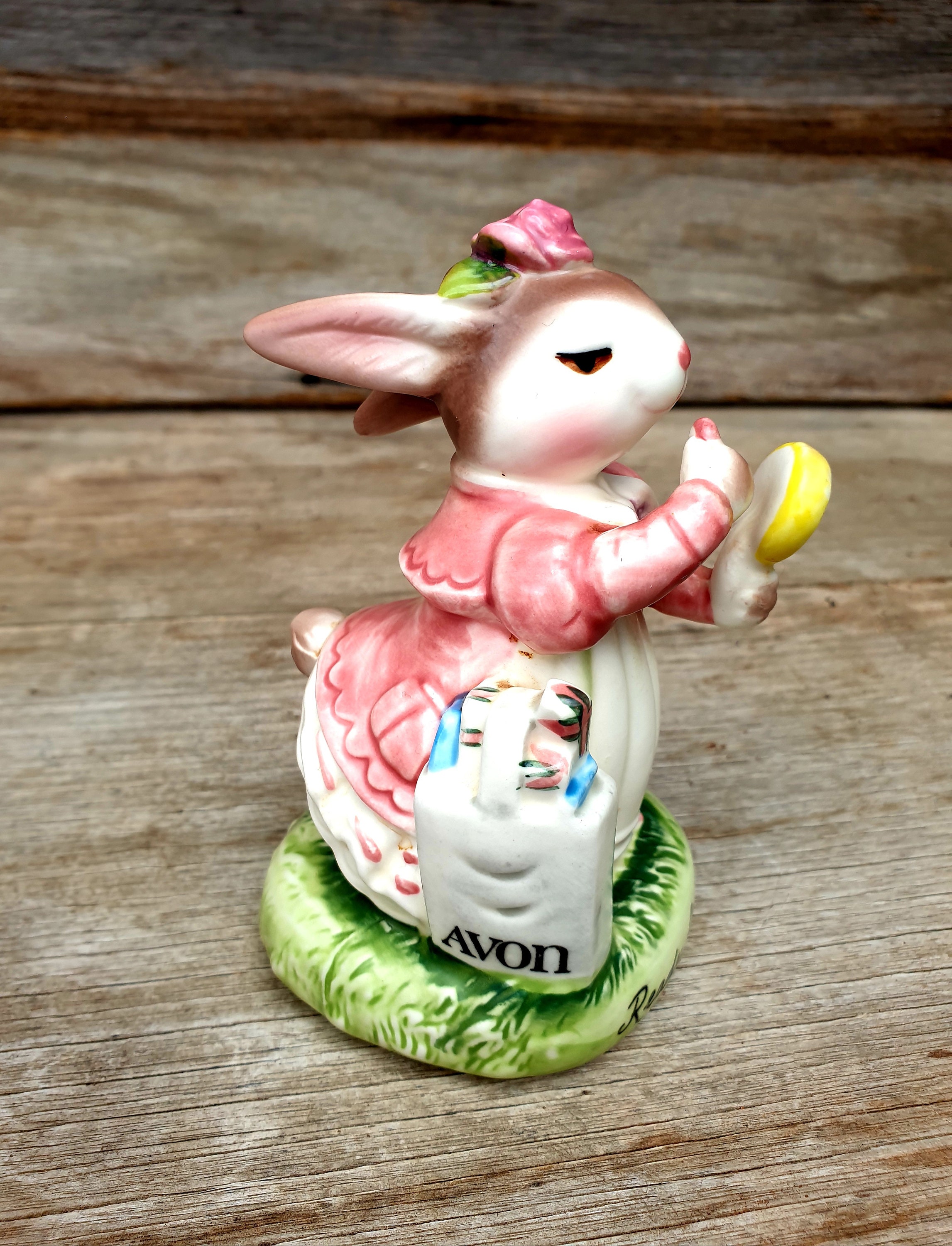 Ready for an Avon Day Vintage Bunny Figurine by Avon Precious Moments ...