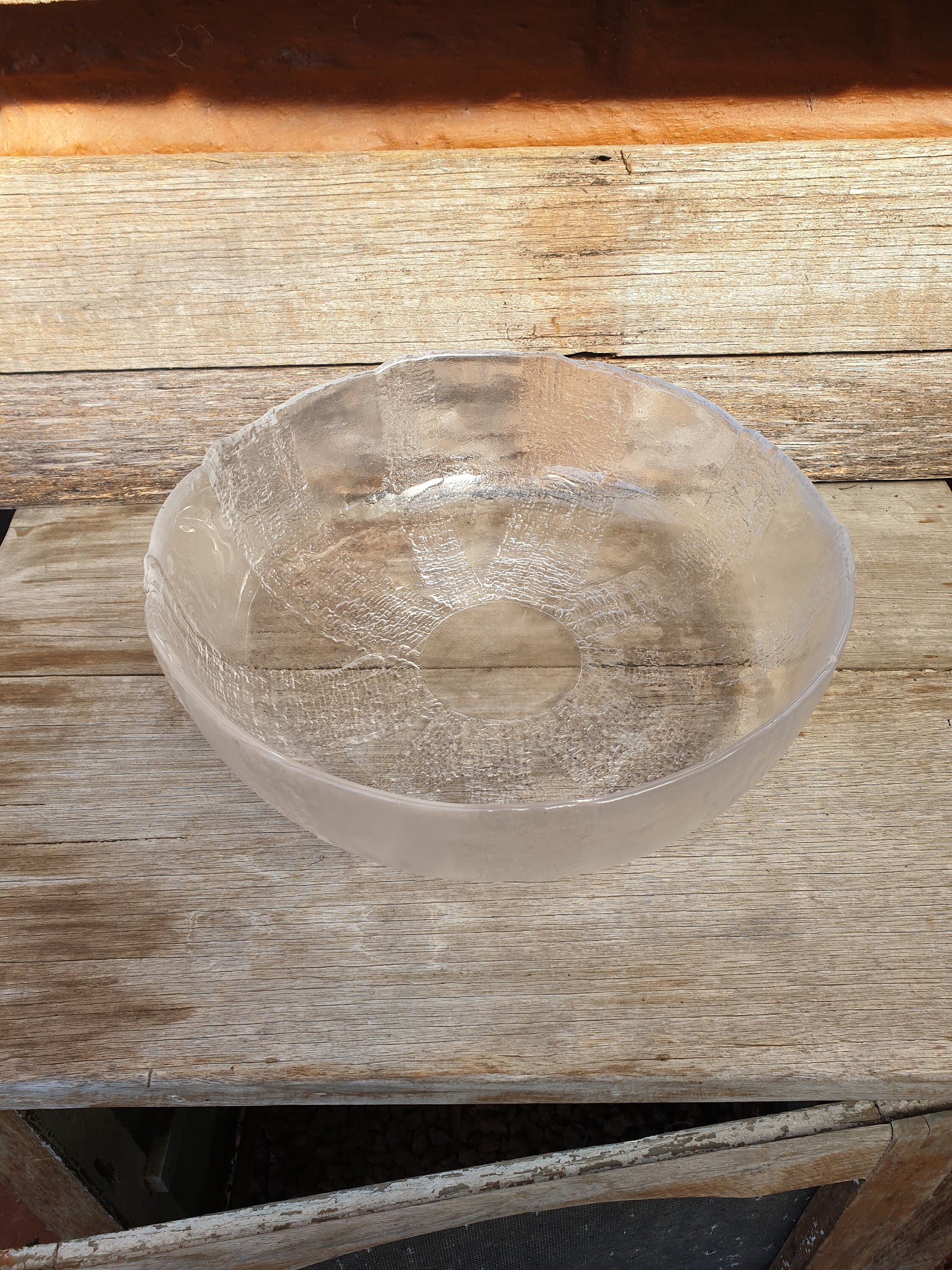Extra Large Heavy Glass Fruit or Salad Bowl Display Bowl - Etsy