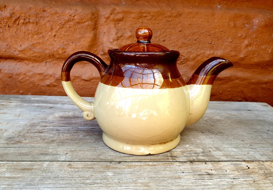 Vintage Tri-colour Teapot Made in Taiwan - Etsy