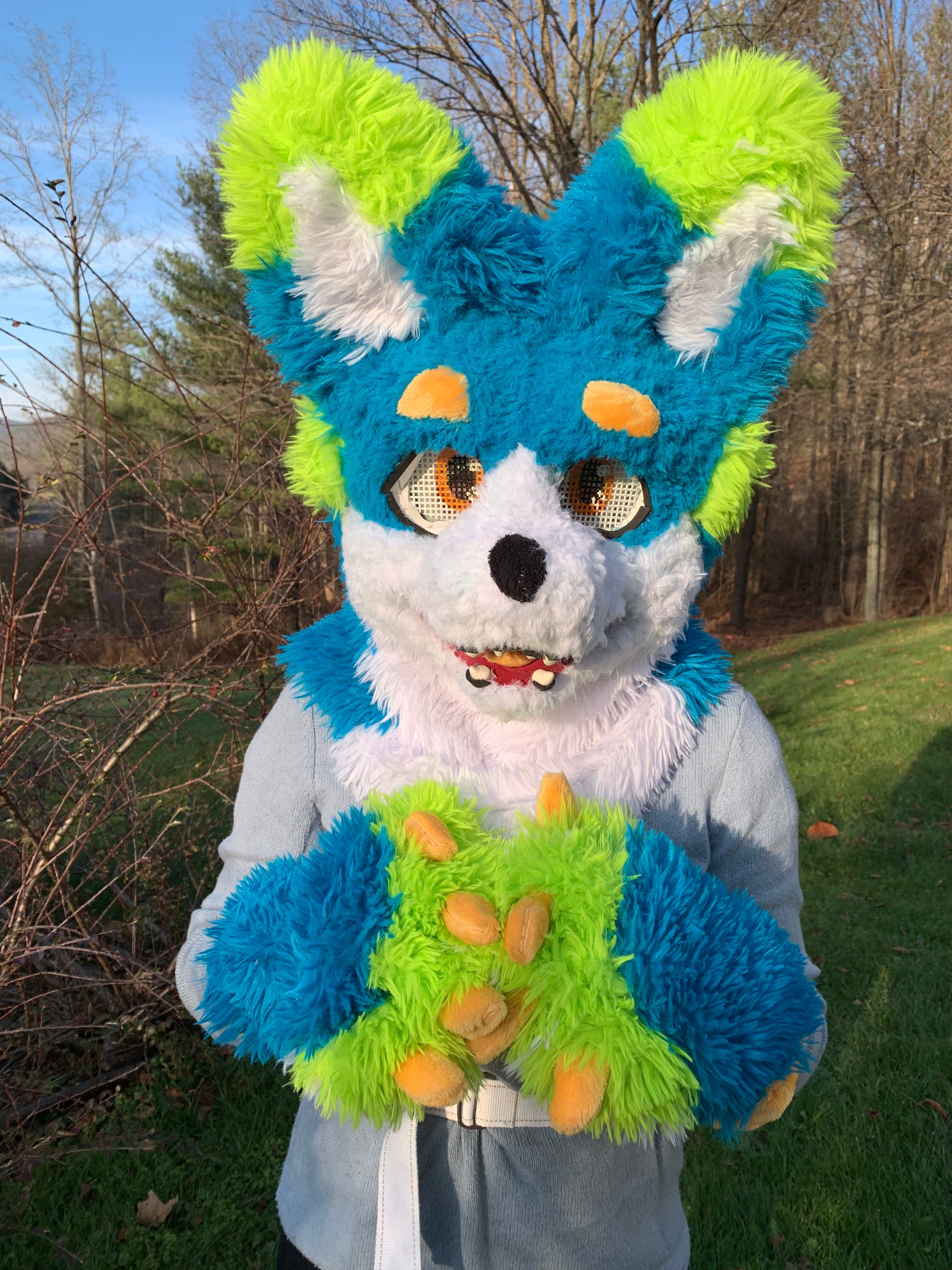 Medium Quality Mini Partial Fursuit - Etsy