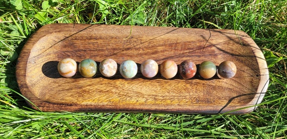 20mm Ocean Jasper Mini Crystal Spheres - Etsy