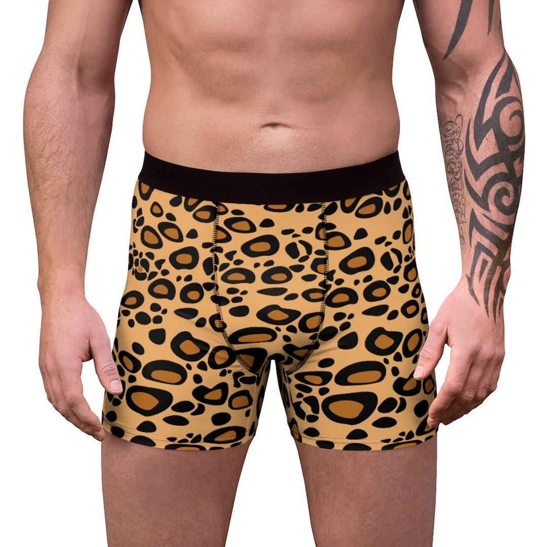 Men's Cheetah Boxer Briefs - Etsy