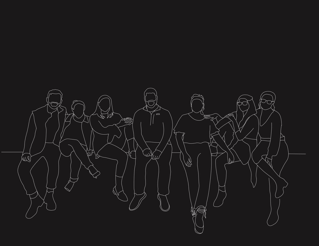 Custom Outline Drawing - Digital Download - Etsy