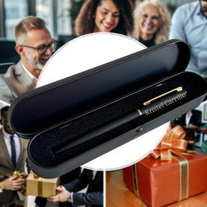 Engraved Pen With Box - Custom Pierre Cardin Pen, Personalized Gift for ...