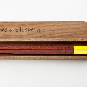 LUNAR NEW YEAR Gift, Custom Reusable Chopsticks With Box, Unique ...