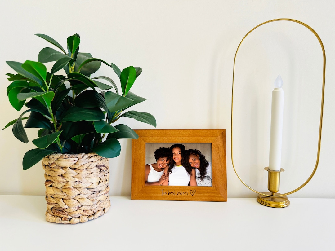 Personalized Wood Frame, Custom Picture Frame, Personalized Gift ...