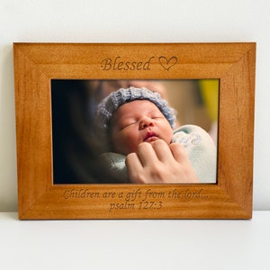 Personalized Wood Frame, Custom Picture Frame, Personalized Gift ...