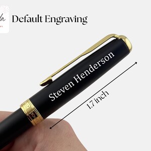 Engraved Pen With Box - Custom Pierre Cardin Pen, Personalized Gift for ...