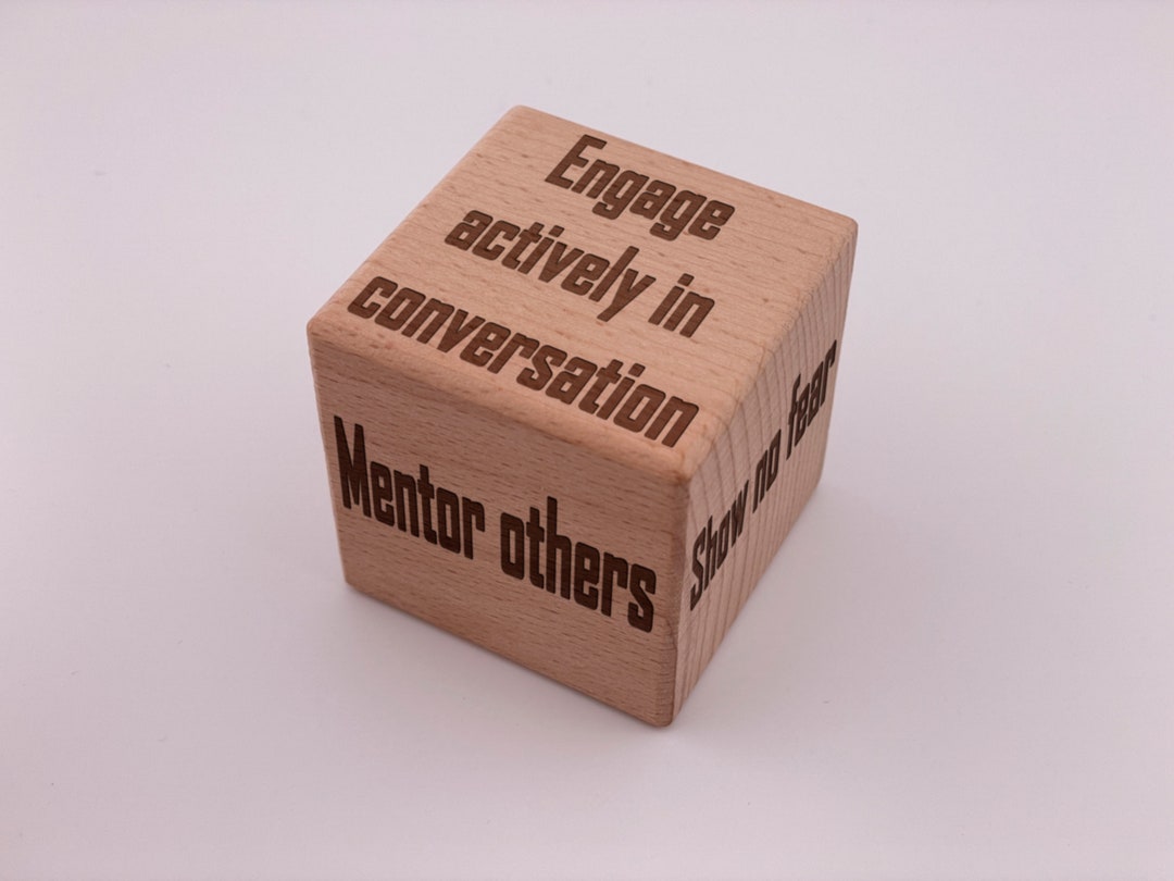 PERSONALIZED GIFT Unique 100% Organic Wood Blocks With Custom Message ...