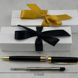 Engraved Pen With Box - Custom Pierre Cardin Pen, Personalized Gift for ...