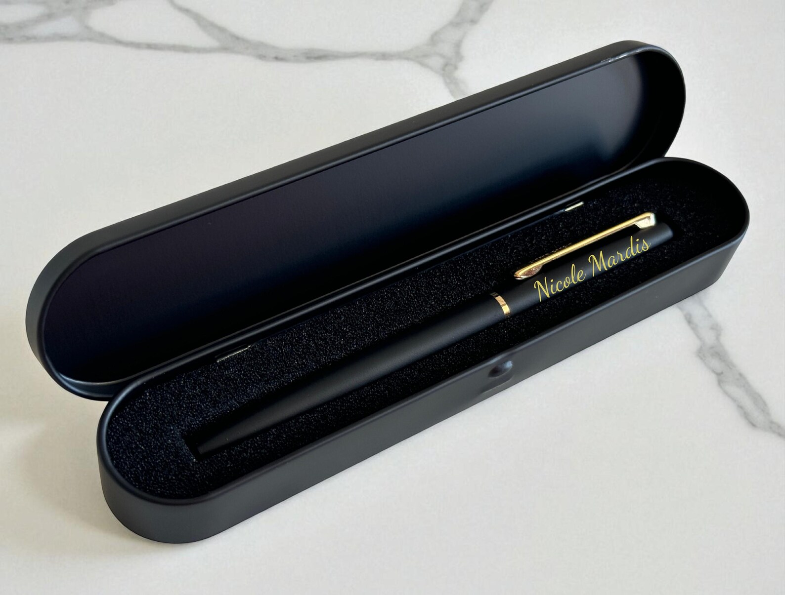 Engraved Pen With Box - Custom Pierre Cardin Pen, Personalized Gift for ...