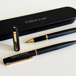 Engraved Pen With Box - Custom Pierre Cardin Pen, Personalized Gift for ...