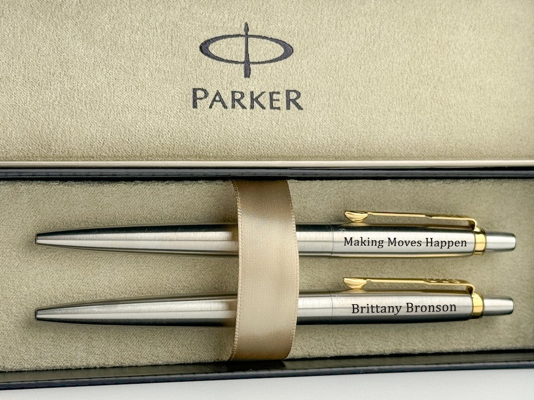 Engraved Parker Jotter Pens – Custom Realtor Gift, Personalized Real ...