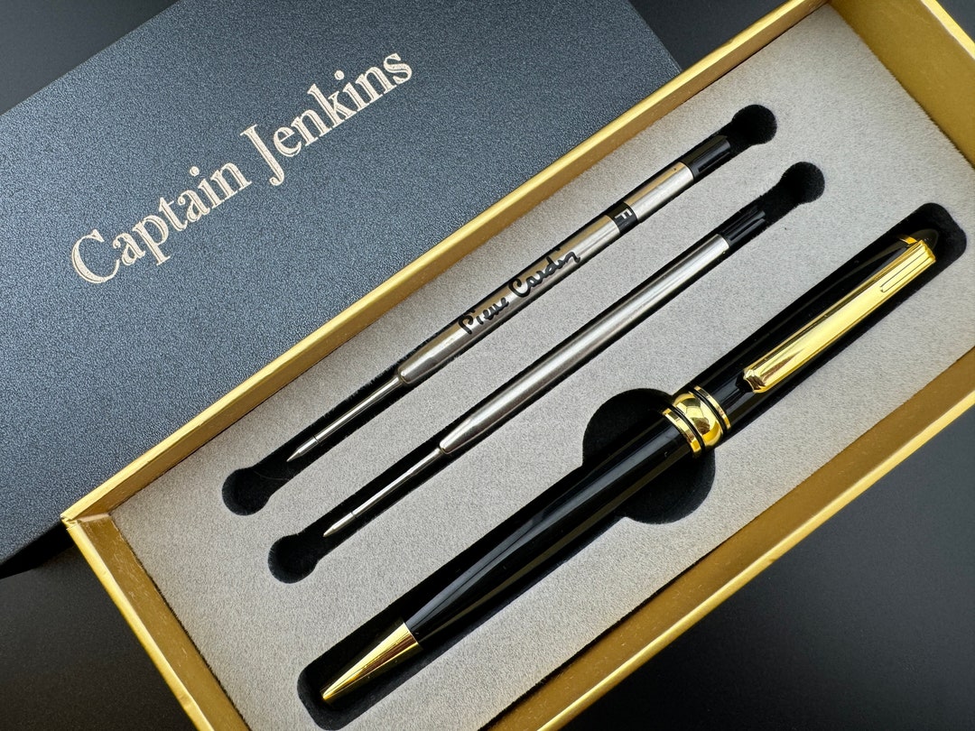 Engraved Pen & Refills Set With Customizable Box , Personalized ...