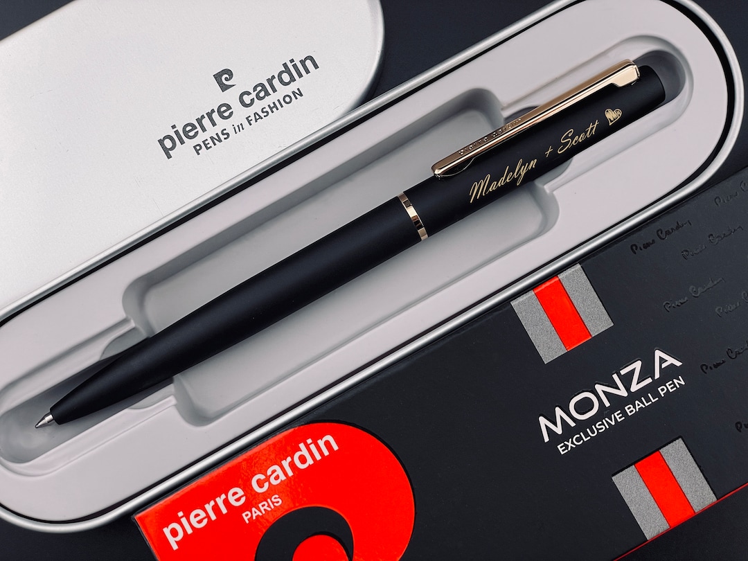 Custom Pen, Personalized Graduation Gift, Pierre Cardin Monza Pen ...