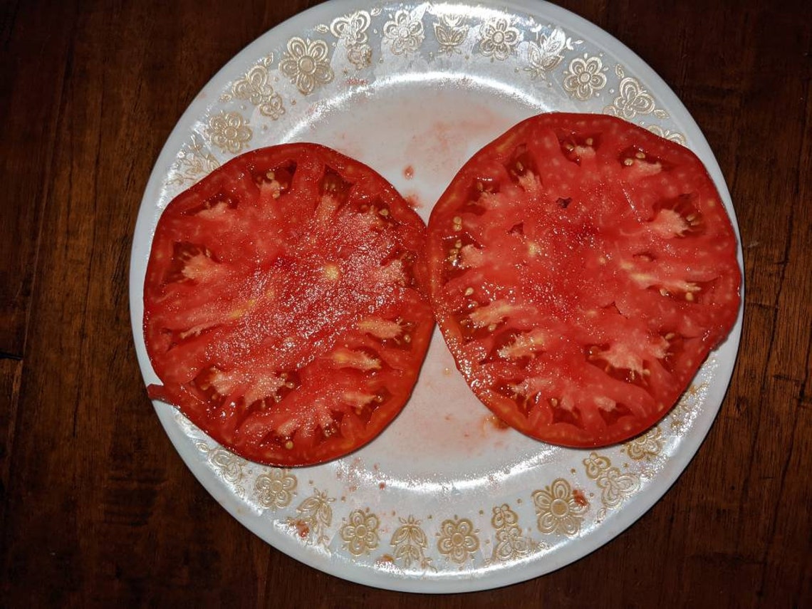Organic Watermelon Beefsteak Tomato Seeds - Etsy