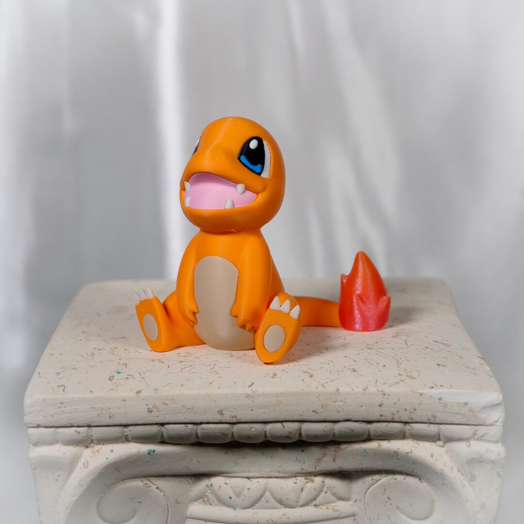 Charmander Premium Figure – Collector’s Pokémon Display Piece - Etsy
