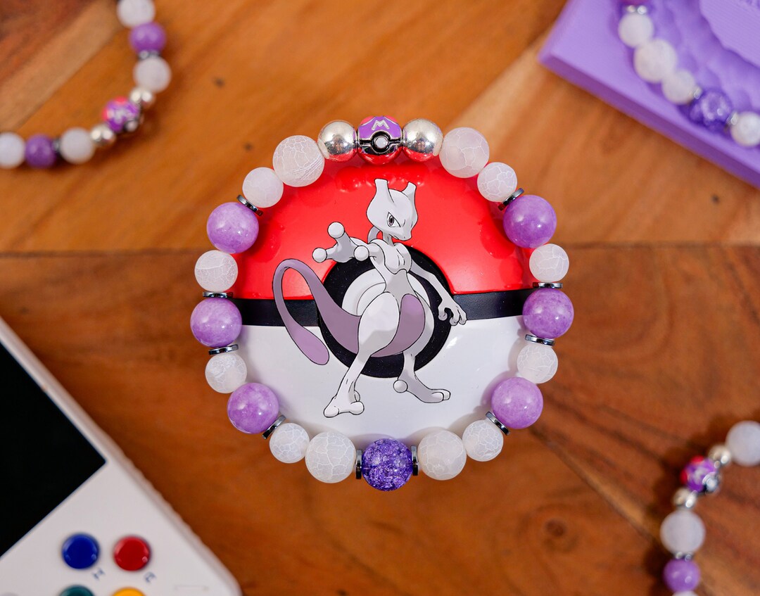 150 Mewtwo Bracelet Pokémon Fashion Pokémon Jewelry Mewtwo Cosplay - Etsy