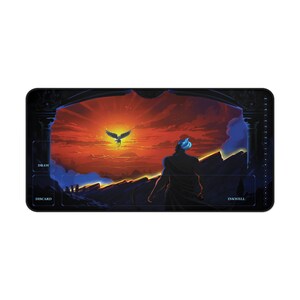 Playmat Hades LEFT Lorcana Zone Compatible, Trading Card Game Mat, Desk ...