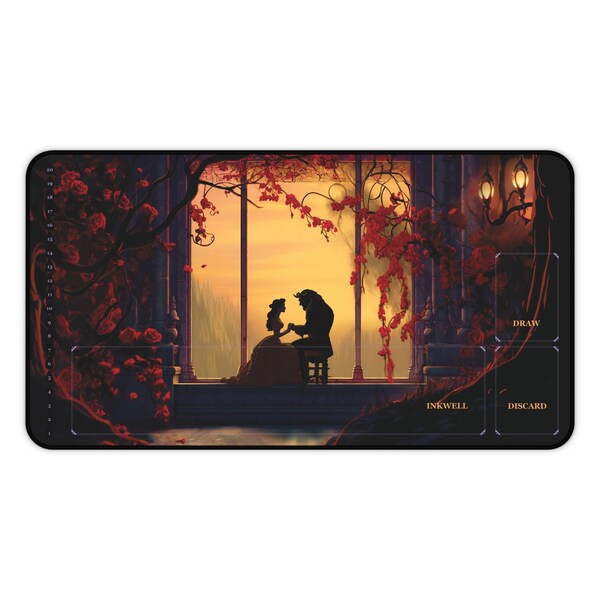 Lorcana Playmat Belle - Etsy