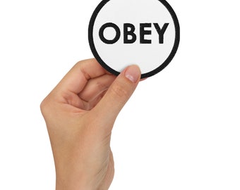 They Live PATCH Canvas HORROR / Sci-fi John Carpenter Roddy Piper Cult ...