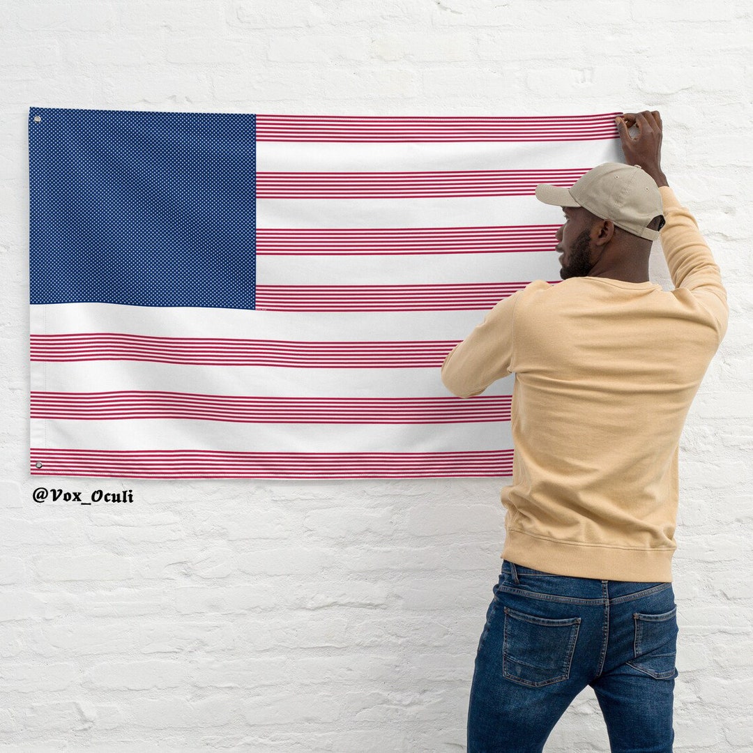 The Hyper American Flag - Etsy