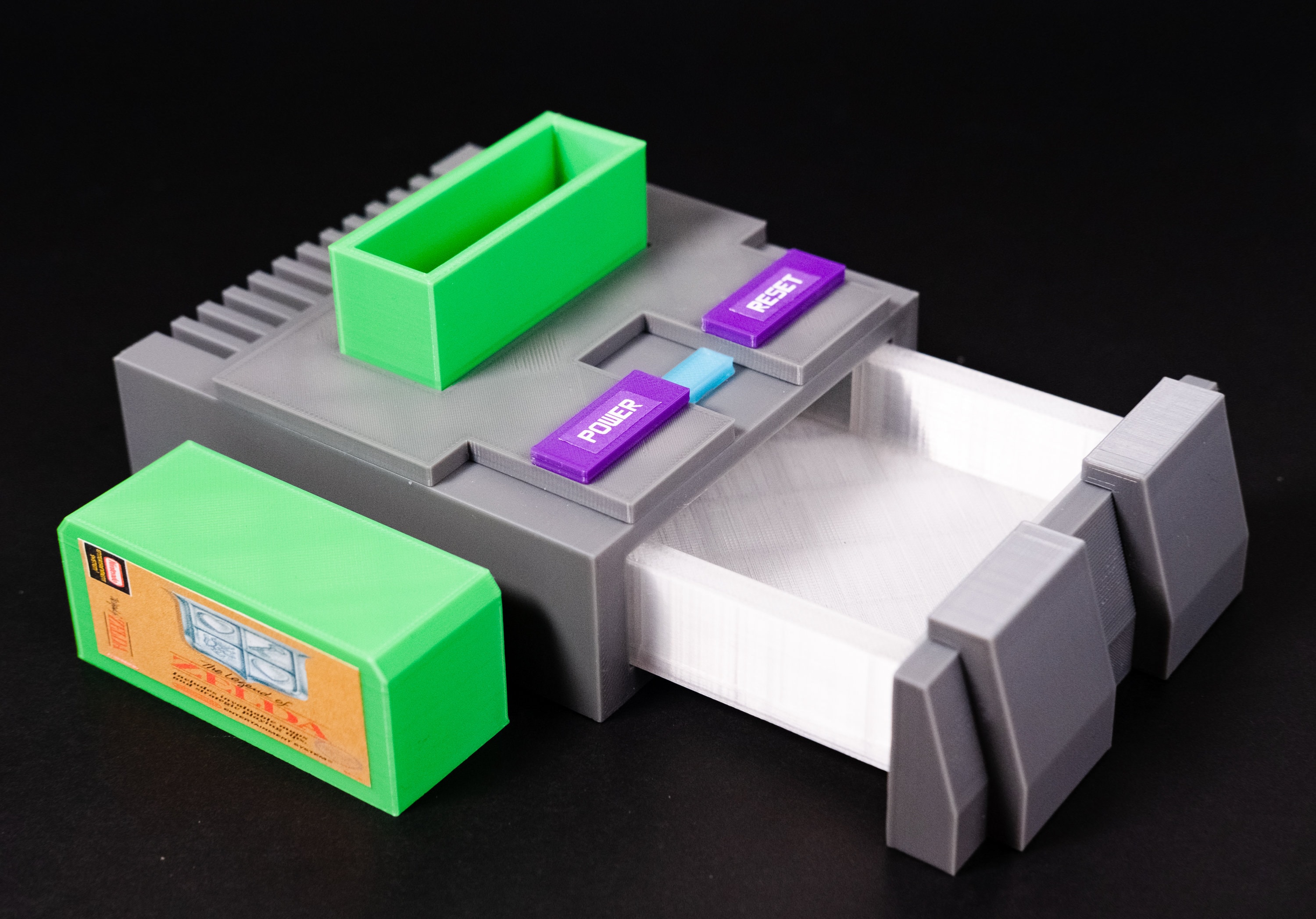 3d Printed NES Inspired Container and Organizer - Etsy