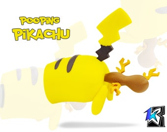 3d Printed Pikachu - Etsy