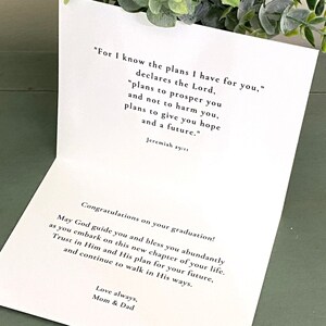 Christian Graduation Card Custom Graduation Card - Etsy