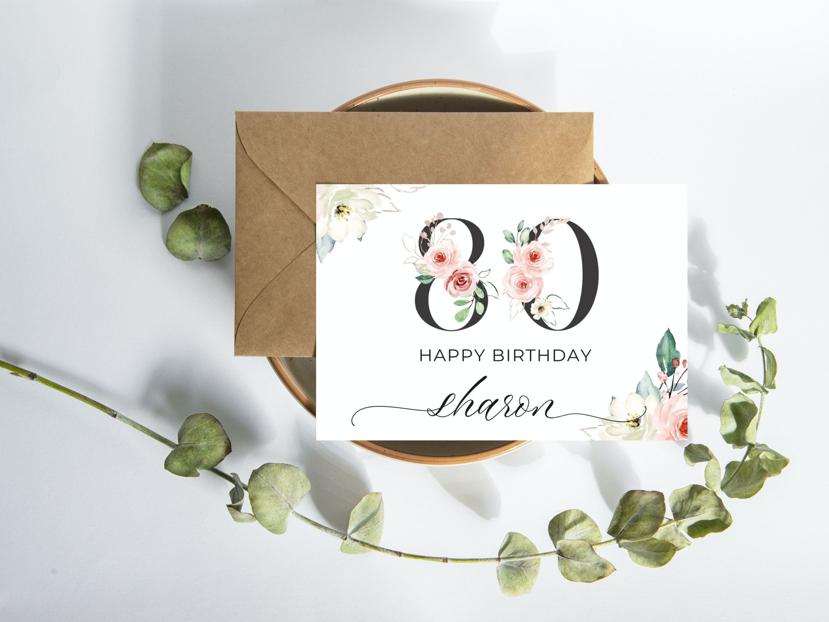 Custom 85th Birthday Card Happy 85th Birthday Card for Mom - Etsy