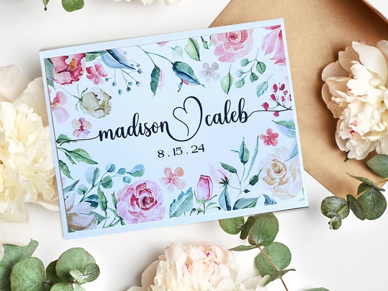 Custom Christian Wedding Card to the Bride and Groom - Etsy