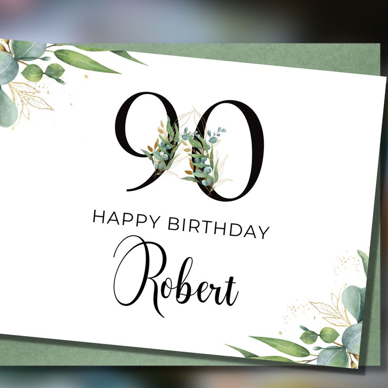 Religious 90 Birthday Cards - Etsy