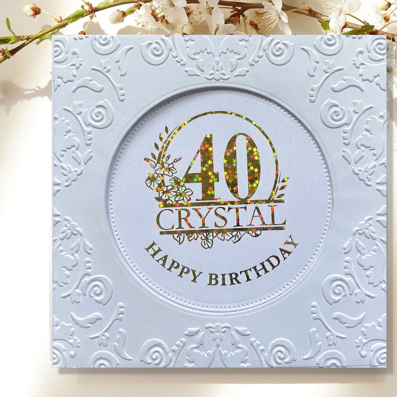 40th Birthday Cards - Etsy
