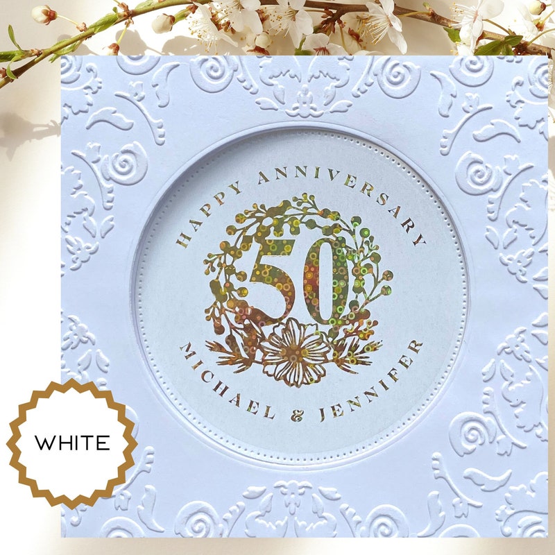 Custom Foil Stamped Cards - Etsy
